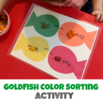 GOLDFISH COLOR SORTING ACTIVITY - Teacher Turned Mom
