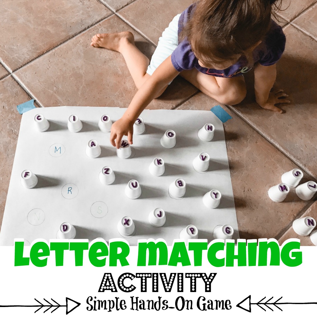 letter matching blog - Teacher Turned Mom